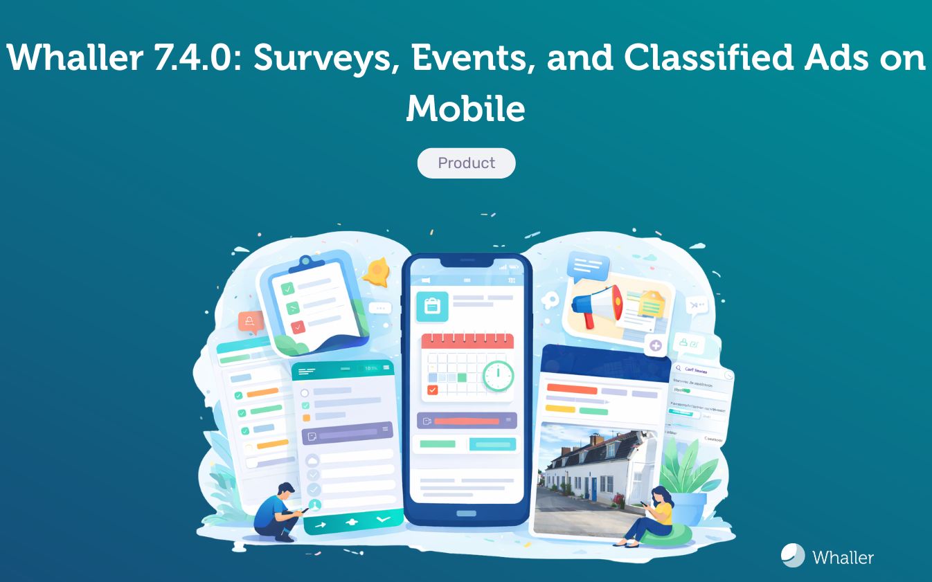 Whaller 7.4.0: Polls, Events & Secure Sharing on Mobile